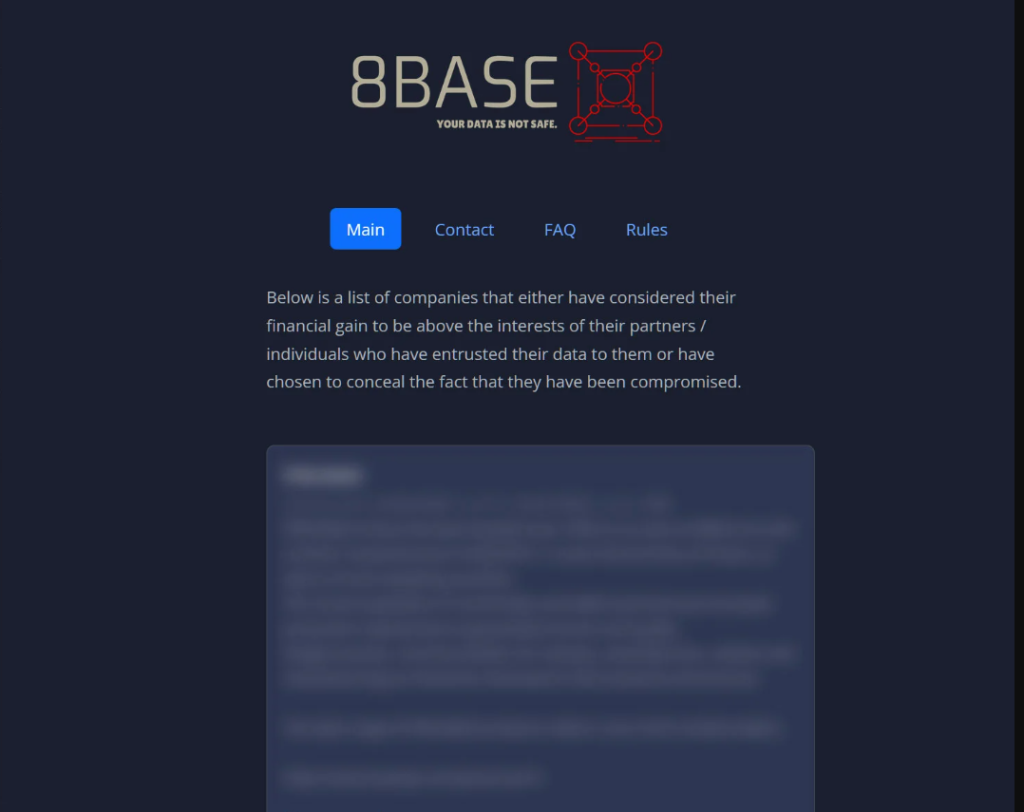 「8base（.8base）」ランサムウェアとは：特徴や感染時の対処法を解説｜デジタルデータフォレンジック（DDF）| PCやスマホからサイバー攻撃・社内不正の証拠をつかむ